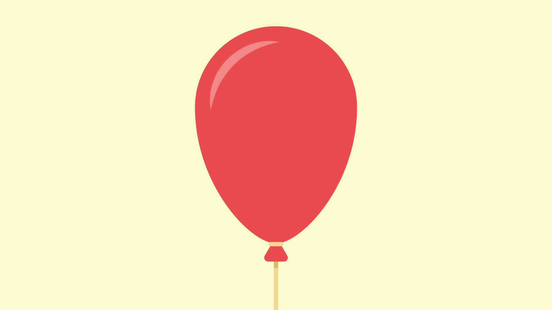 The Red Balloon that Floats Away Stress - DeStress Monday
