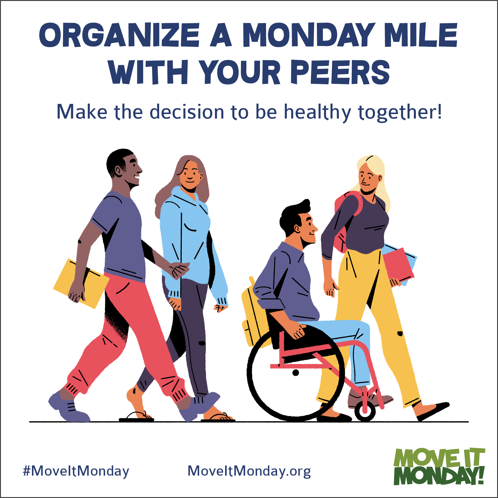Monday Mile with Your Peers and Colleagues - Healthy Monday