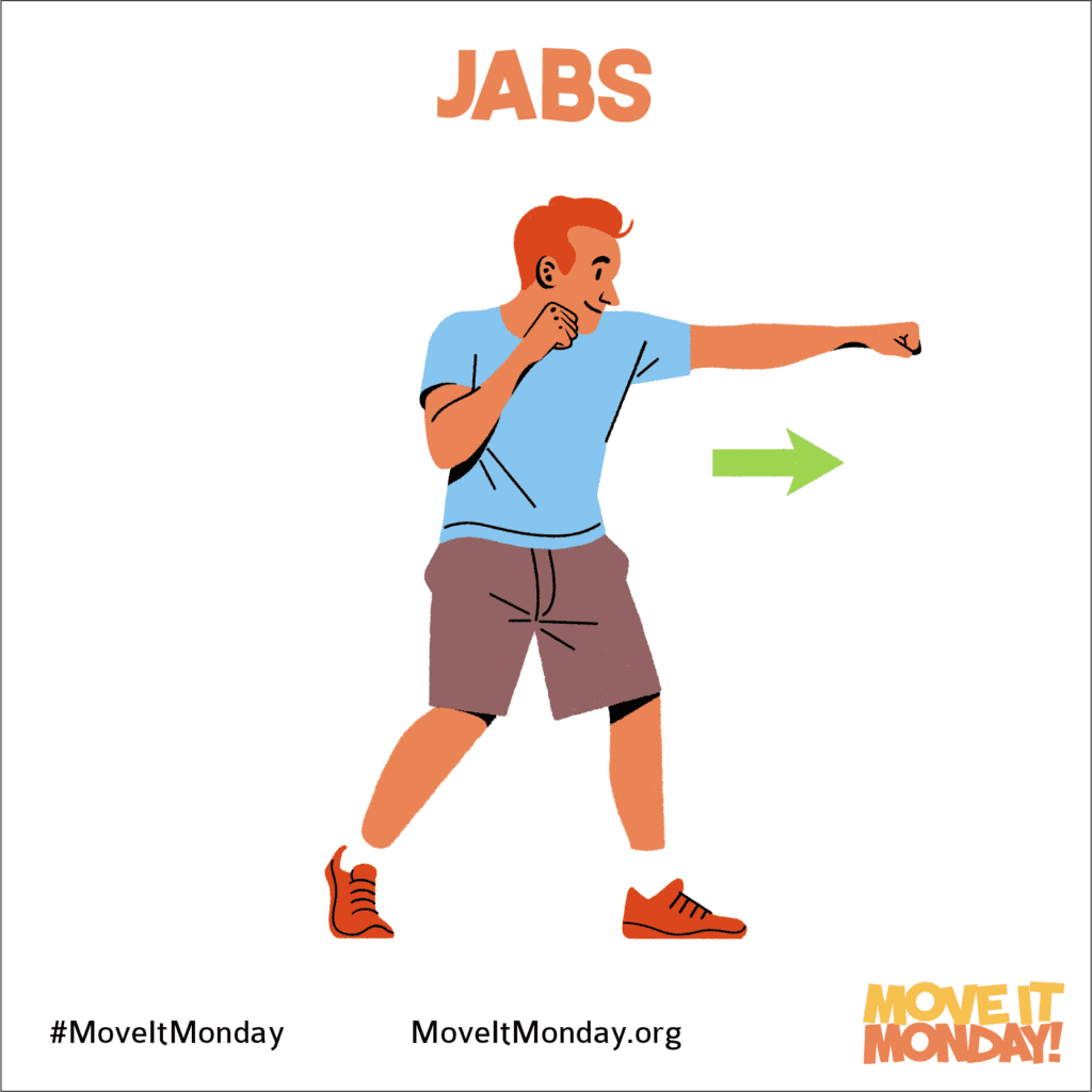 Fitness Challenges – Jabs - Healthy Monday