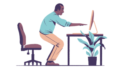 11 Easy Exercises You Can Do at Work - Healthy Monday