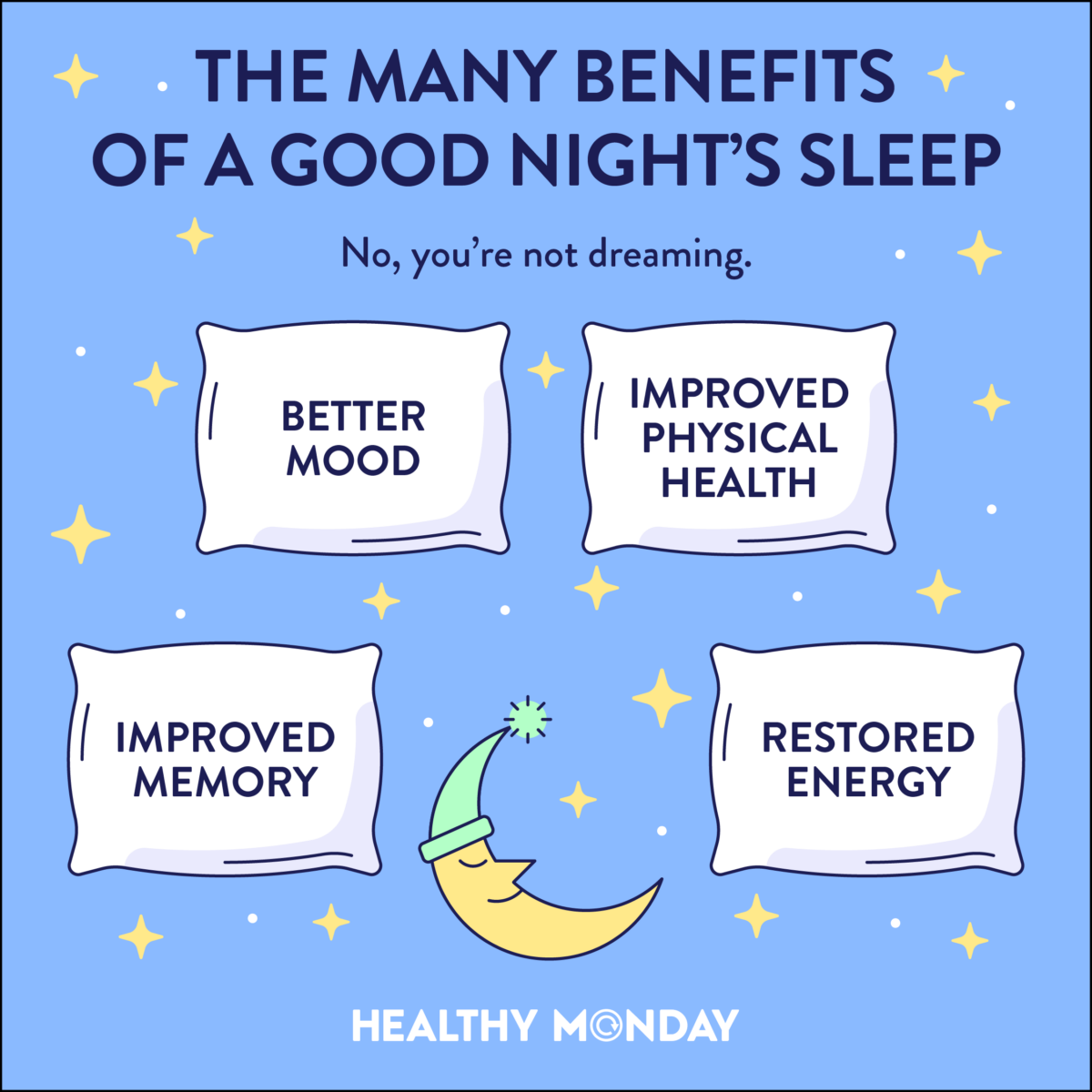 The Benefits of a Good Night’s Sleep - DeStress Monday