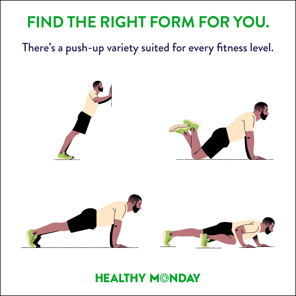 Find the perfect push-up for you.